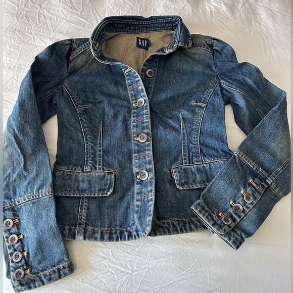 GAP | Jackets & Coats | Vintage 9s Gap Denim Jacket Blazer | Poshmark